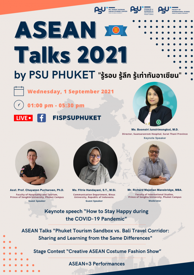 ASEAN Week 2021 by PSU Phuket – Faculty of International Studies ...
